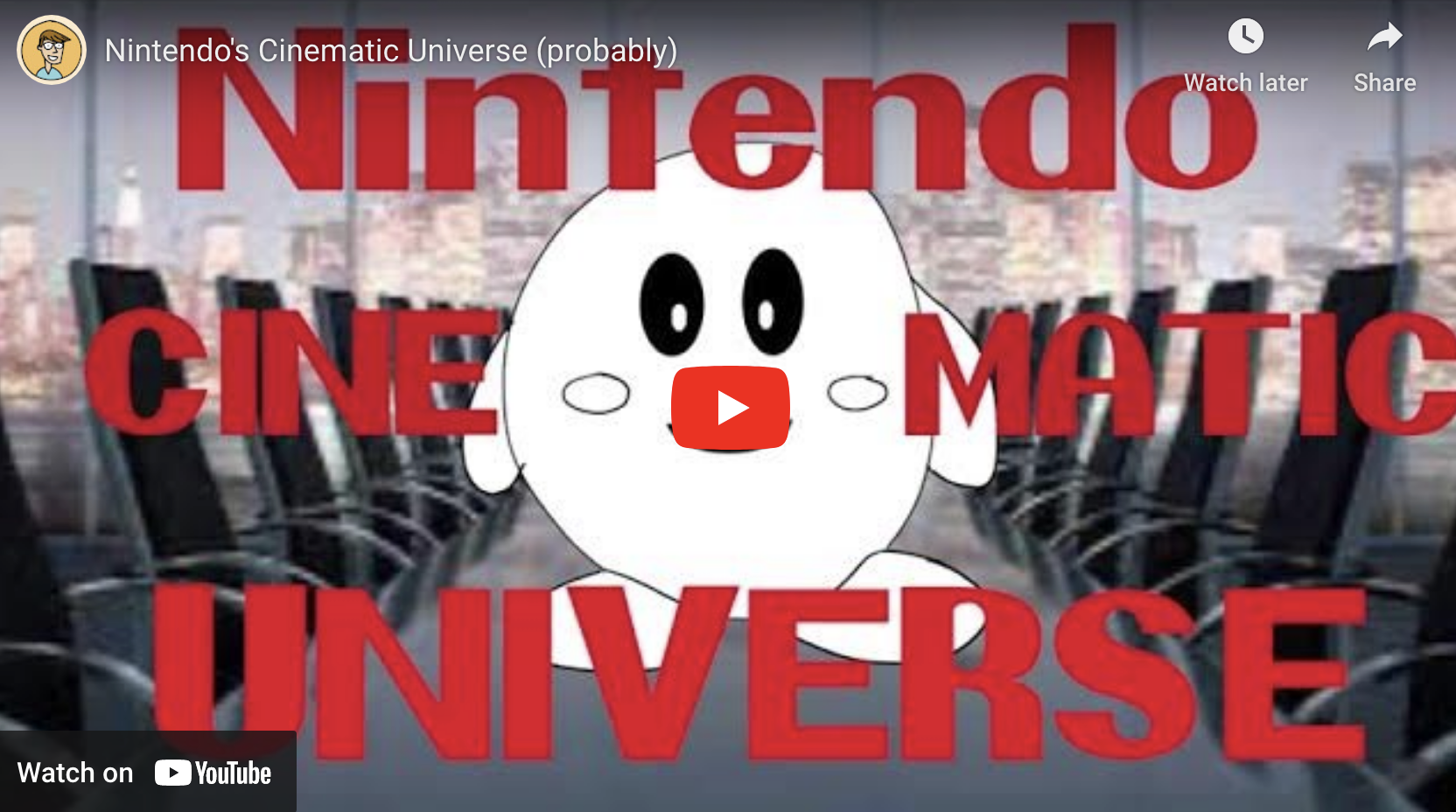 Nintendo Cinematic Universe Animation - Kyle Writes